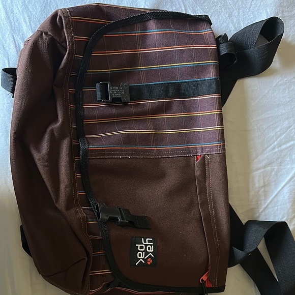 Yak Pak | Bags | Yak Pak Brown Laptop Bag With Durable Fabric | Poshmark